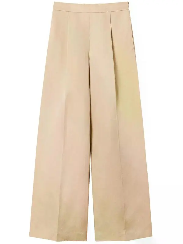 TWINSET Pleat-detail Palazzo Trousers