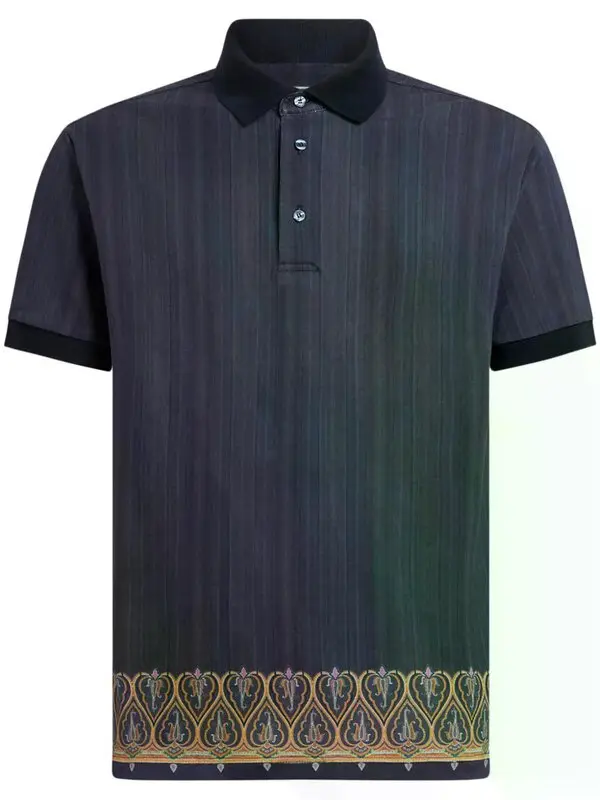 Etro Striped Polo Shirt