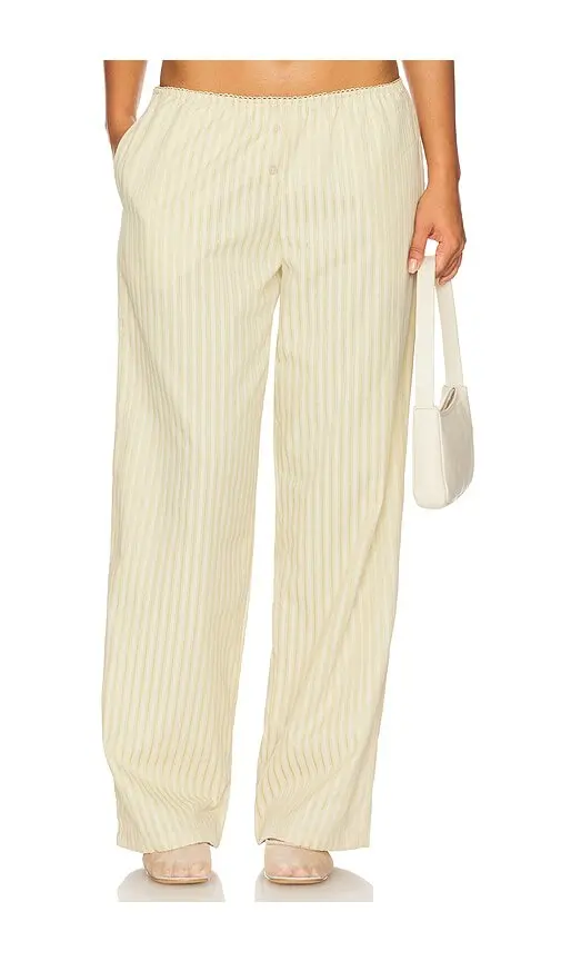 Lioness In Bloom Pant - Lemon