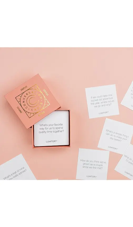 LUMITORY Couples Conversation Cards