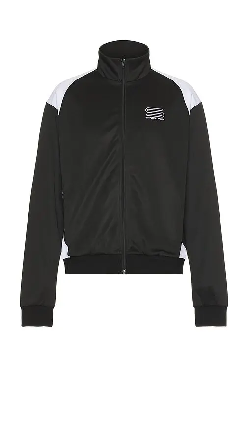 SINCLAIR GLOBAL Tech Logo Track Jacket In . Also