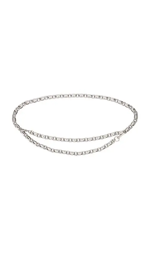 B-low The Belt Etta Chain Belt - Metallic Silver
