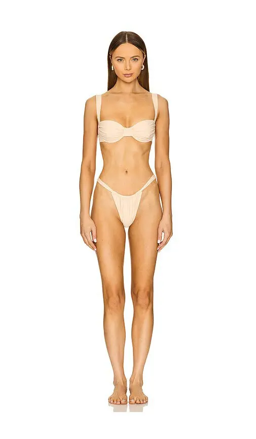 BELLE ANNA Bare Bikini Bottom - Peach