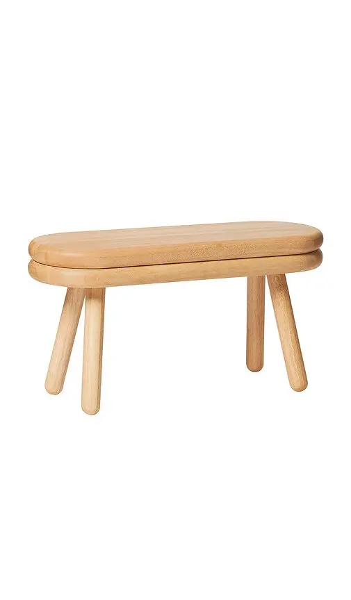 AREAWARE Pluma Bench In Neutral - Natural