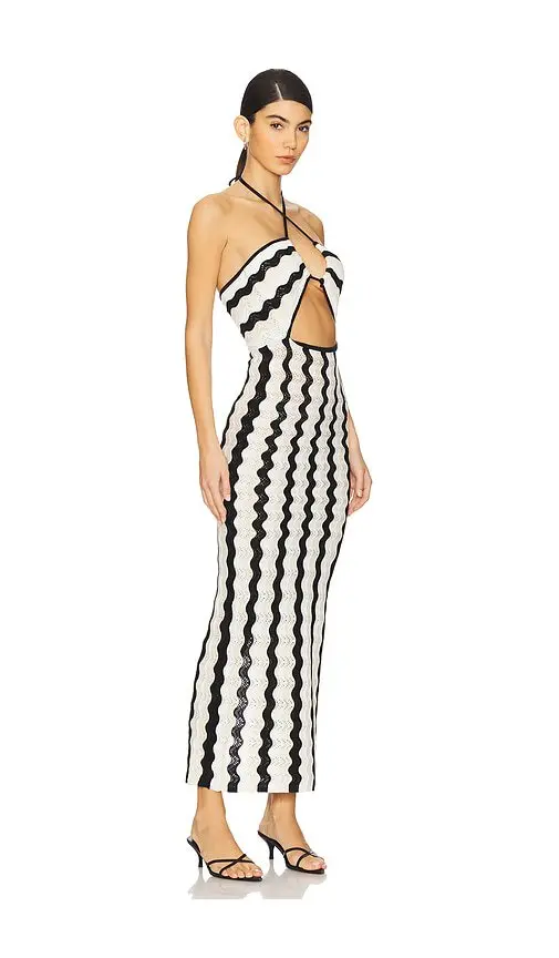 CAPITTANA Poppy Dress In Black - Neutral