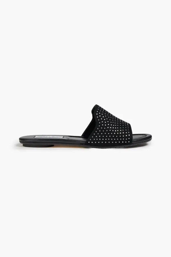 JIMMY CHOO Nanda Studded Slides