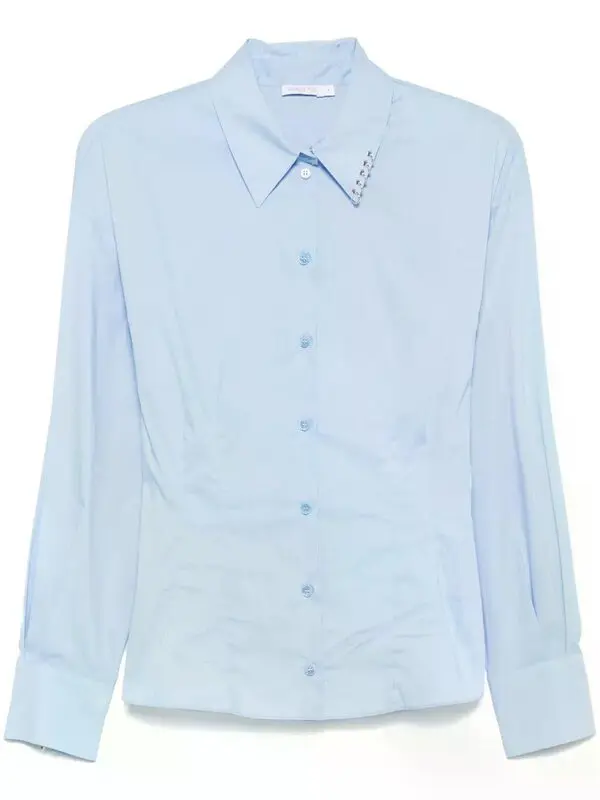 Patrizia Pepe Hoop-detail Shirt