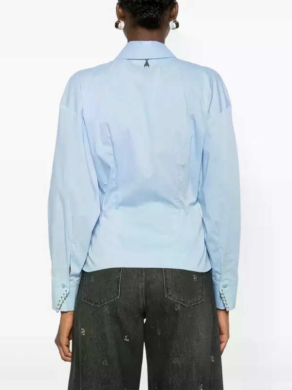 Patrizia Pepe Hoop-detail Shirt