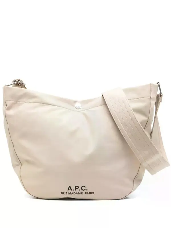 A.p.c. Journal Shoulder Bag - Neutrals