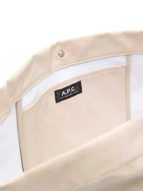 A.p.c. Journal Shoulder Bag - Neutrals