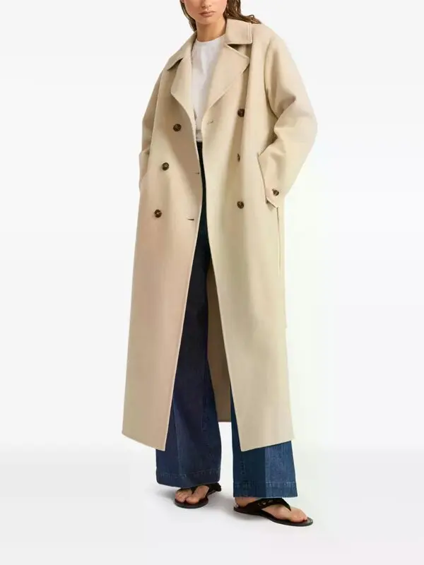 YVES SALOMON Double-breasted Trench Coat