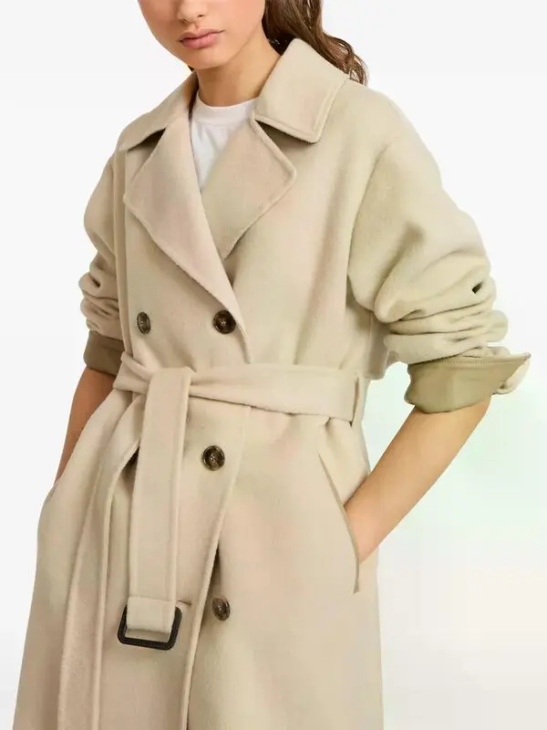 YVES SALOMON Double-breasted Trench Coat