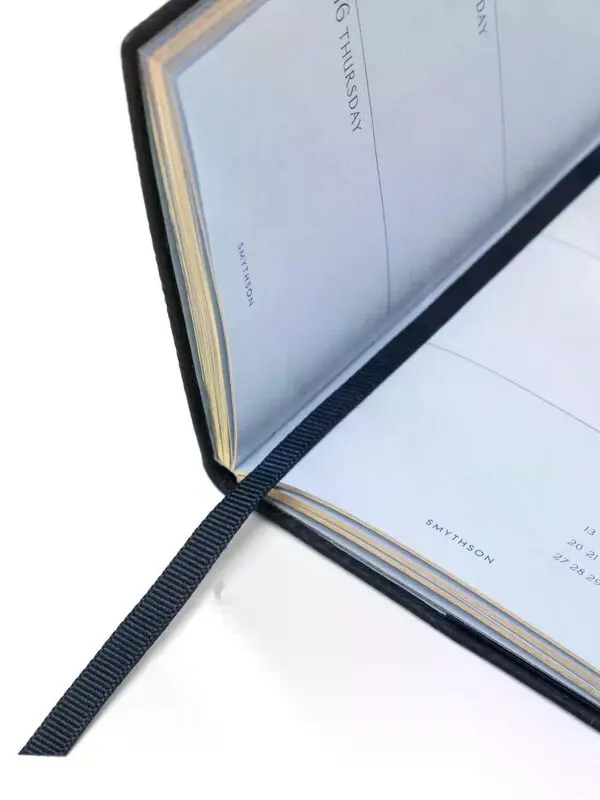 Smythson 2025-2026 Pastegrain Weekly Diary