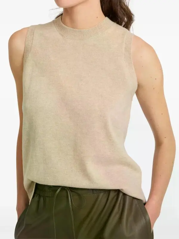 YVES SALOMON Knitted Tank Top