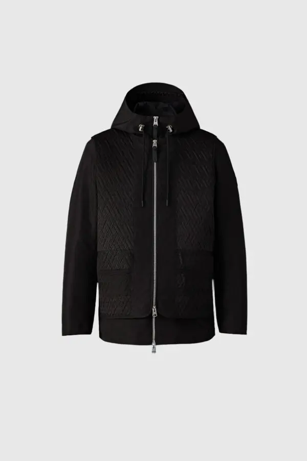 Mackage Diego 3-in-1 Rain Jacket - Black