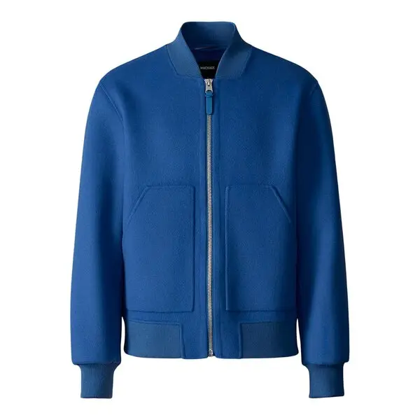 Mackage Wool Bomber Jacket - Light Camel