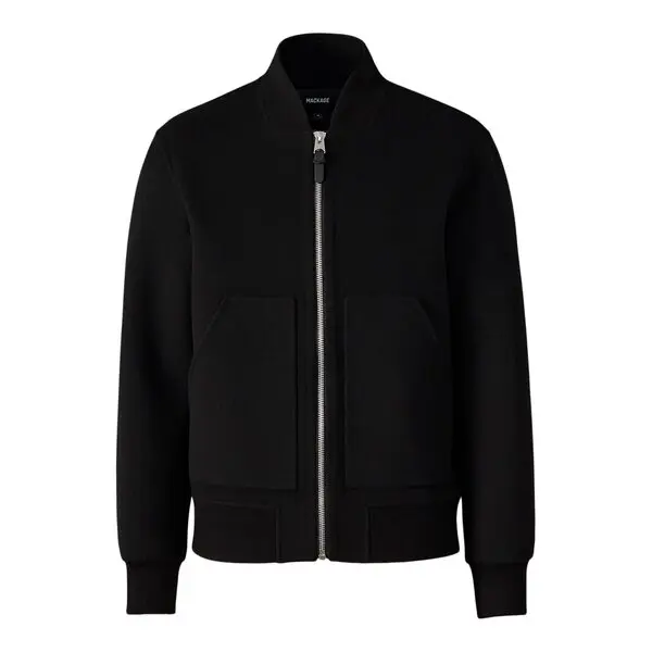 Mackage Wool Bomber Jacket - Light Camel