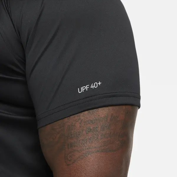 Nike Hydroguard Essential Dri-fit Uv Short Sleeve Top - Black