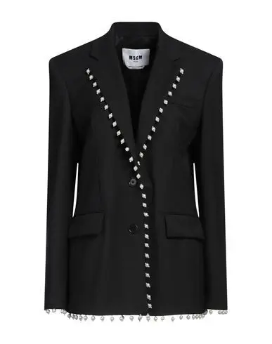 MSGM Blazer Size Virgin Wool, Elastane