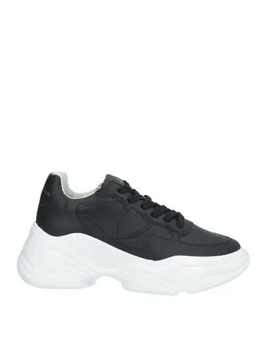 Philippe Model Leather Sneakers - Black