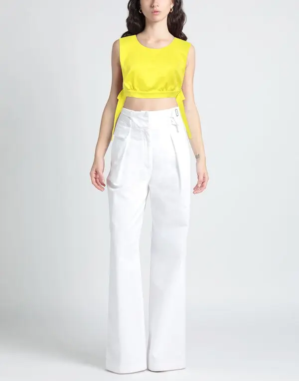 MSGM Viscose Top - Yellow
