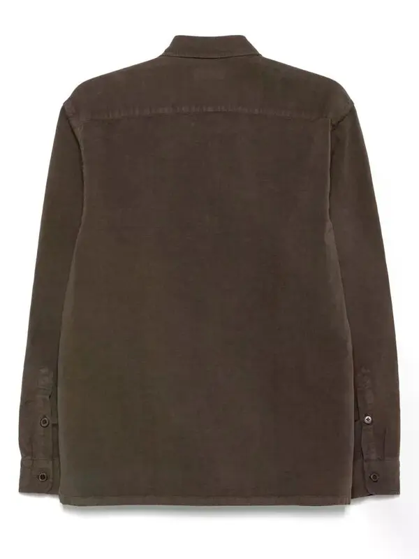 FAY Canvas Shirt - Brown