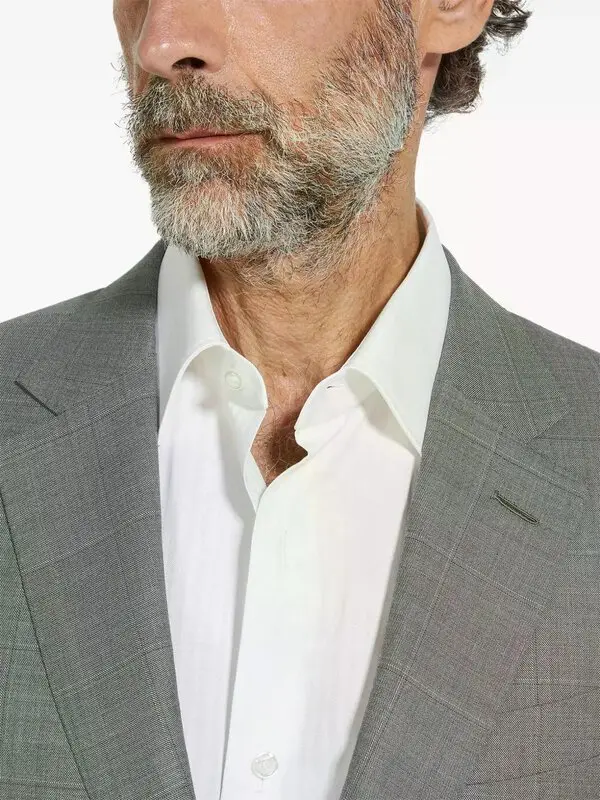 Zegna Centoventimila Wool Suit - Grey