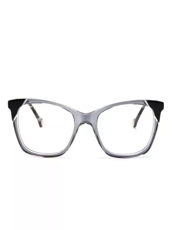 Carolina Herrera Square-frame Eyeglasses - Grey