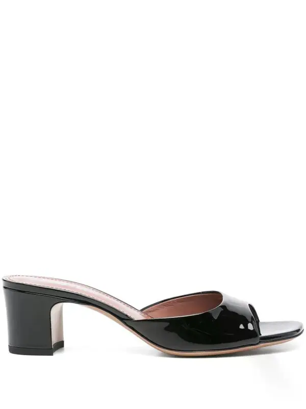 Paris Texas Patent-leather Sandals - Black