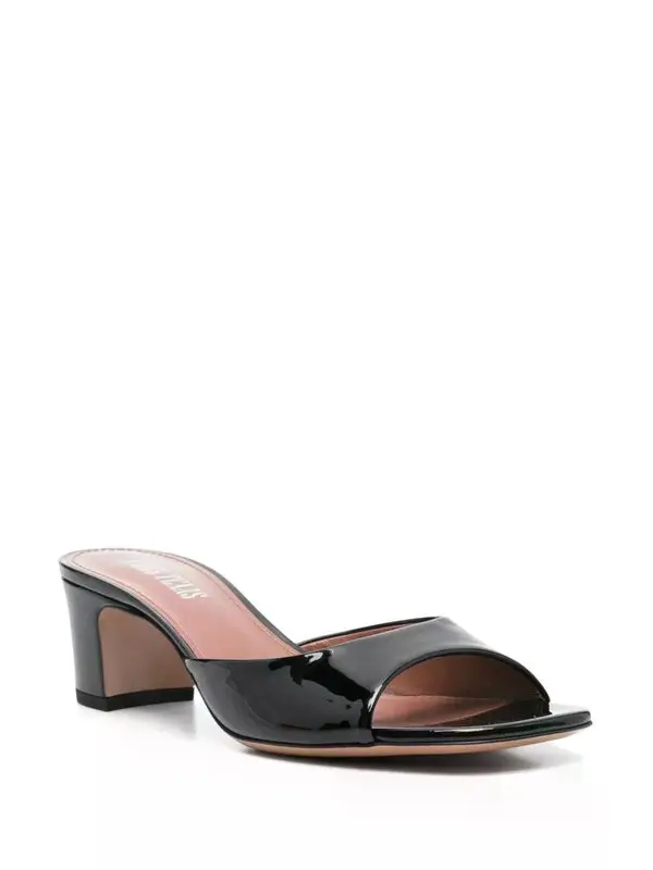 Paris Texas Patent-leather Sandals - Black