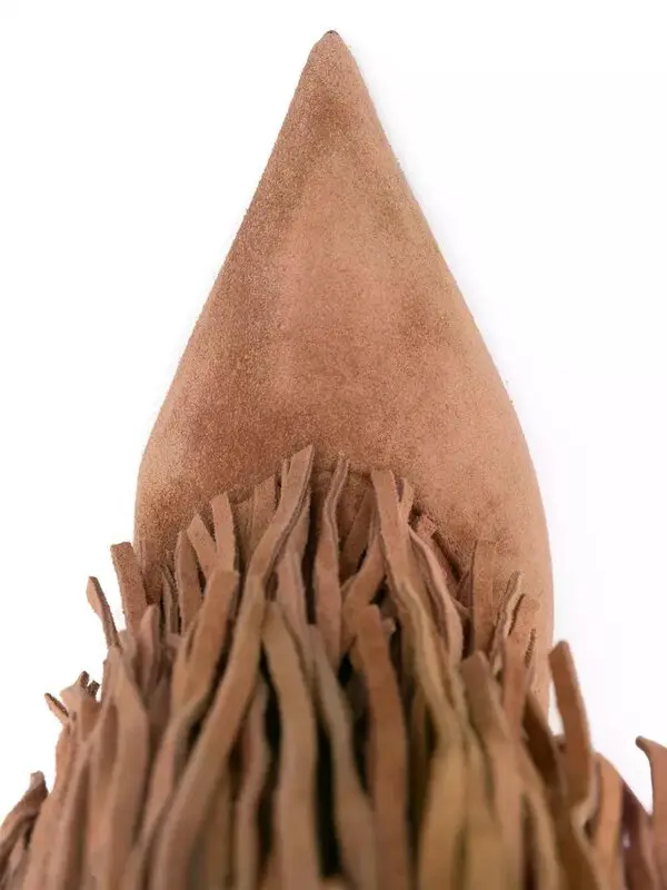 Paris Texas 105mm Jessie Fringed Boots