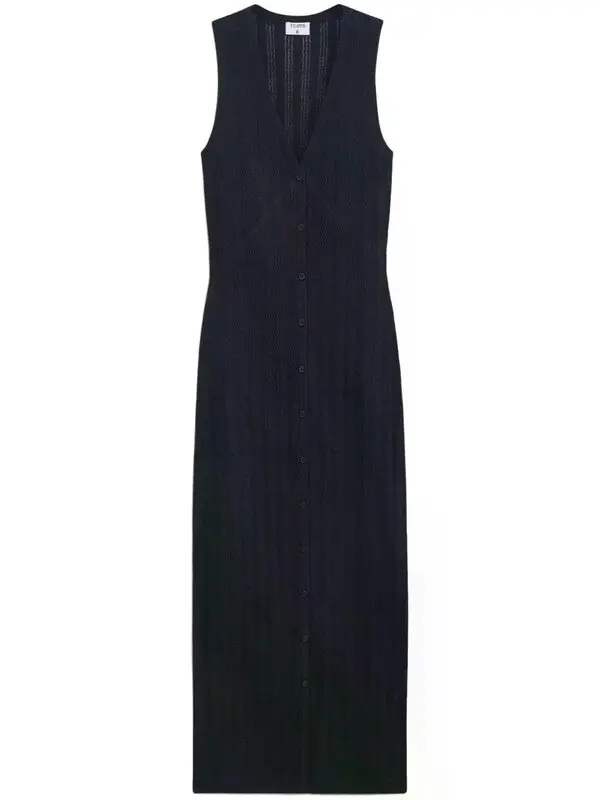 Filippa K Knitted Midi Dress - Black