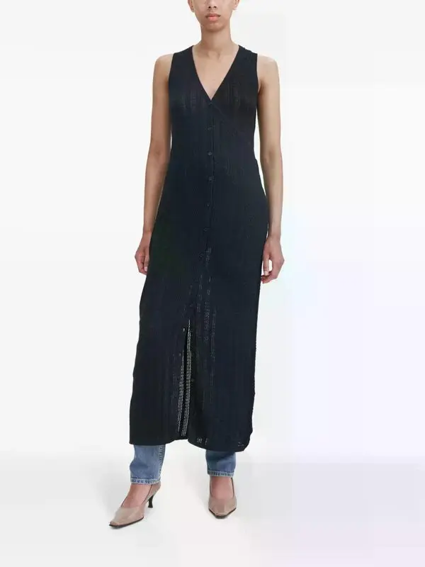 Filippa K Knitted Midi Dress - Black