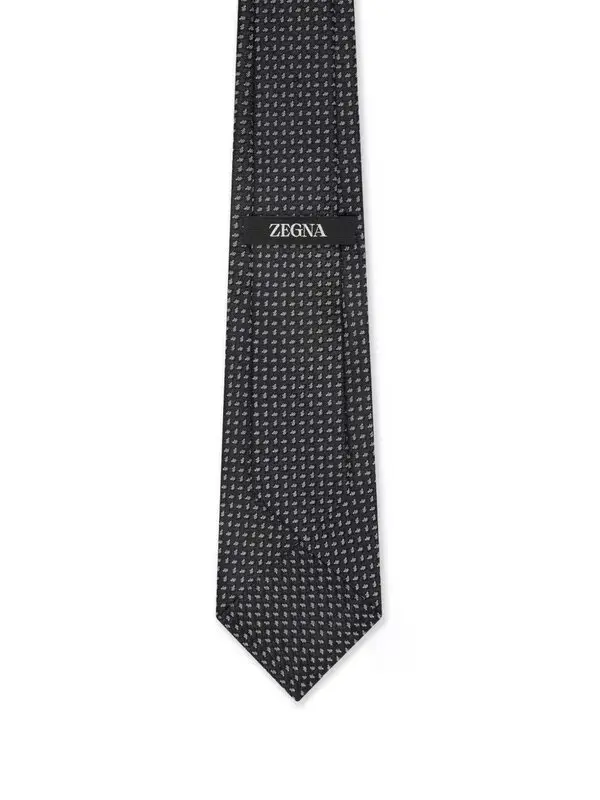 Zegna Silk Neck Tie - Blue