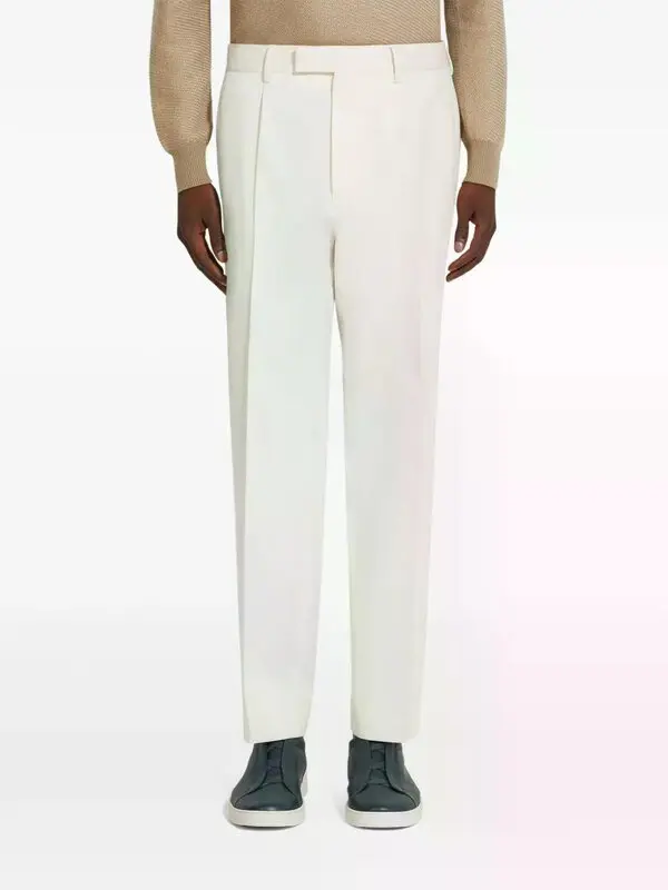 Zegna Pressed-crease Trousers