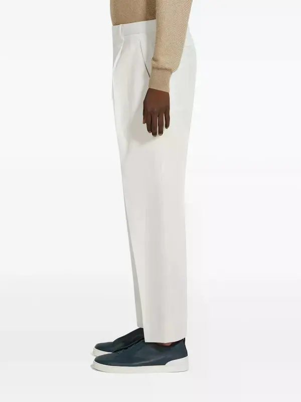 Zegna Pressed-crease Trousers