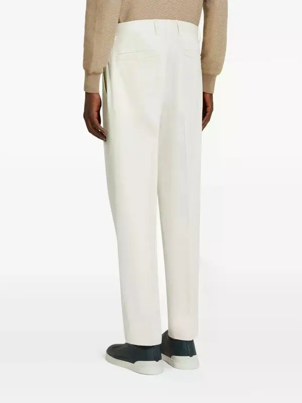 Zegna Pressed-crease Trousers