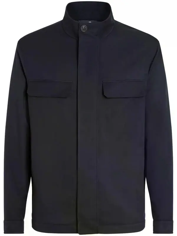 Zegna Motorin Jacket - Blue