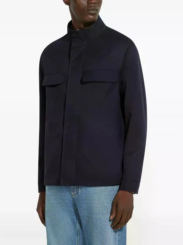 Zegna Motorin Jacket - Blue