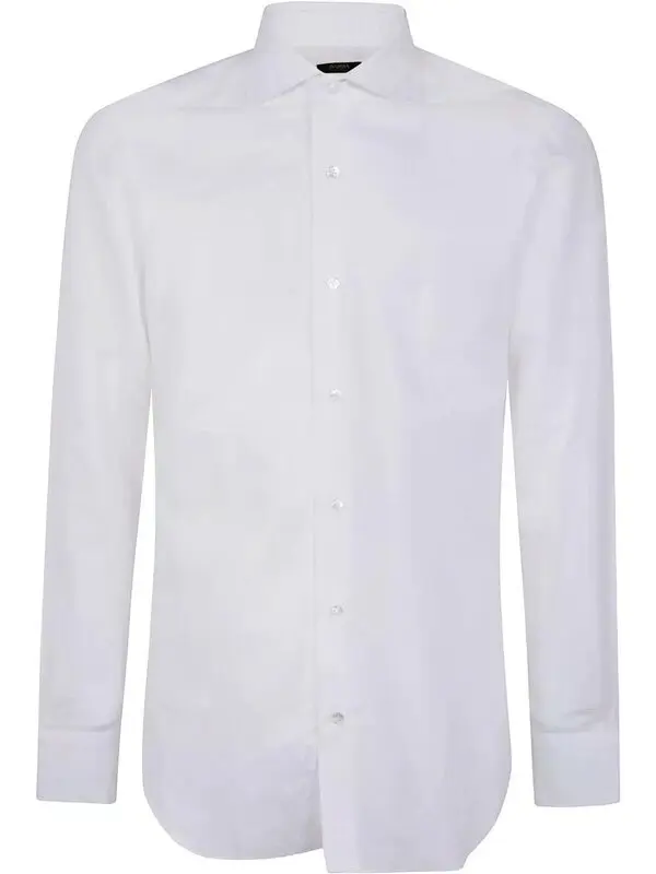 BARBA NAPOLI Cotton Shirt - White