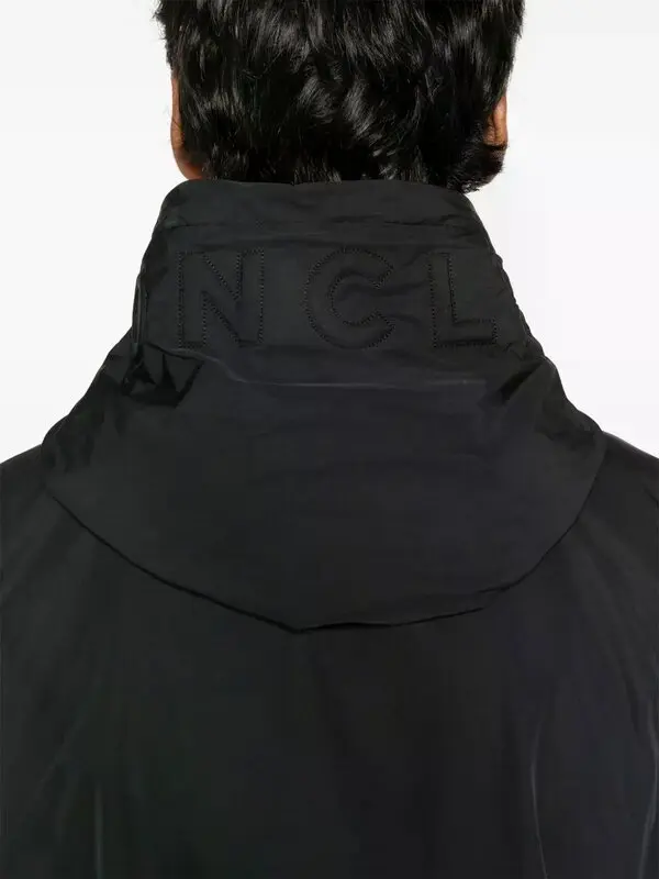 Moncler Lens-detail Hooded Jacket - Black