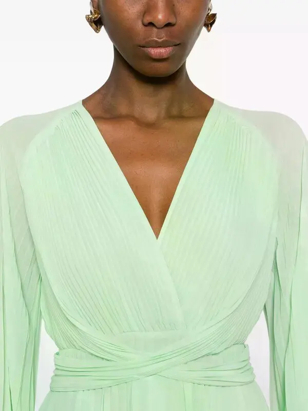 TWINSET Pleated Mini Dress