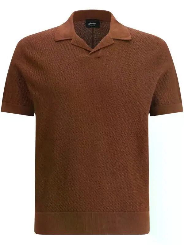 Brioni Jersey Polo Shirt