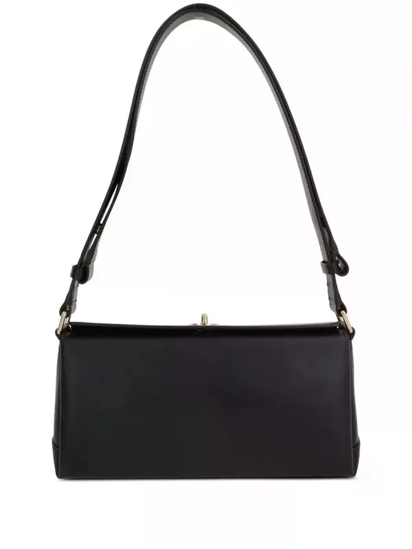 Plan C Folded Shoulder Bag - Black