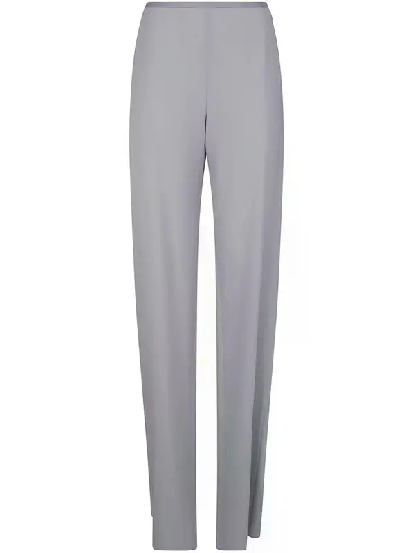 Emporio Armani Cady Texture Palazzo Trousers
