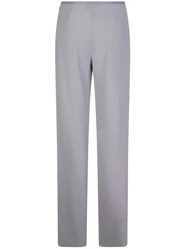 Emporio Armani Cady Texture Palazzo Trousers