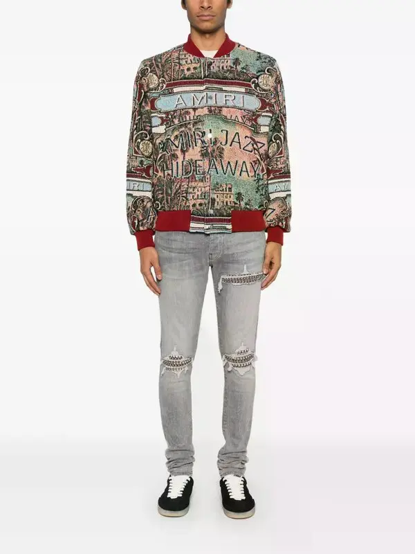 Amiri Jazz Hideaway Bomber Jacket