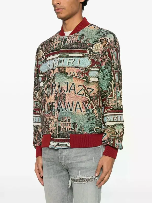 Amiri Jazz Hideaway Bomber Jacket