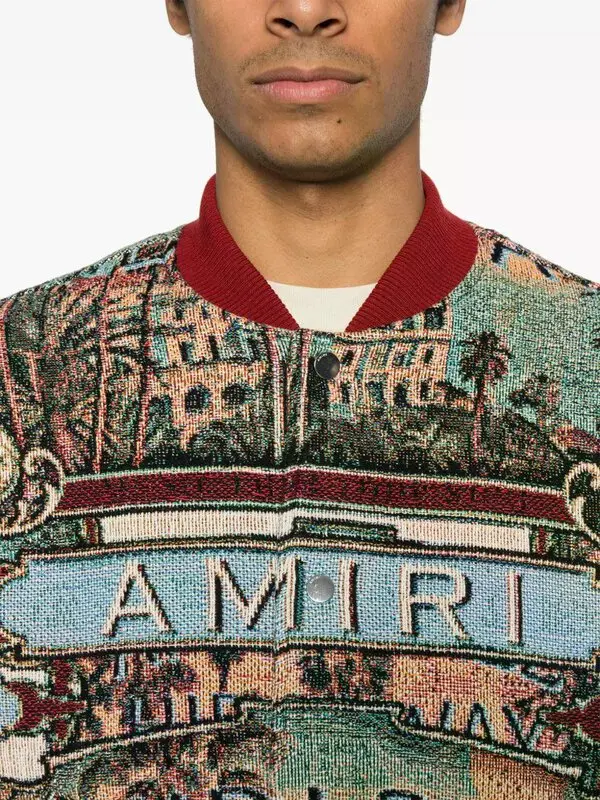 Amiri Jazz Hideaway Bomber Jacket