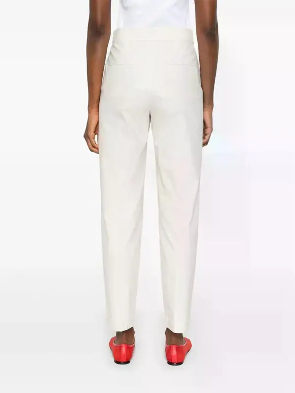 Brunello Cucinelli Monili Chain-detail Tailored Trousers - Neutrals